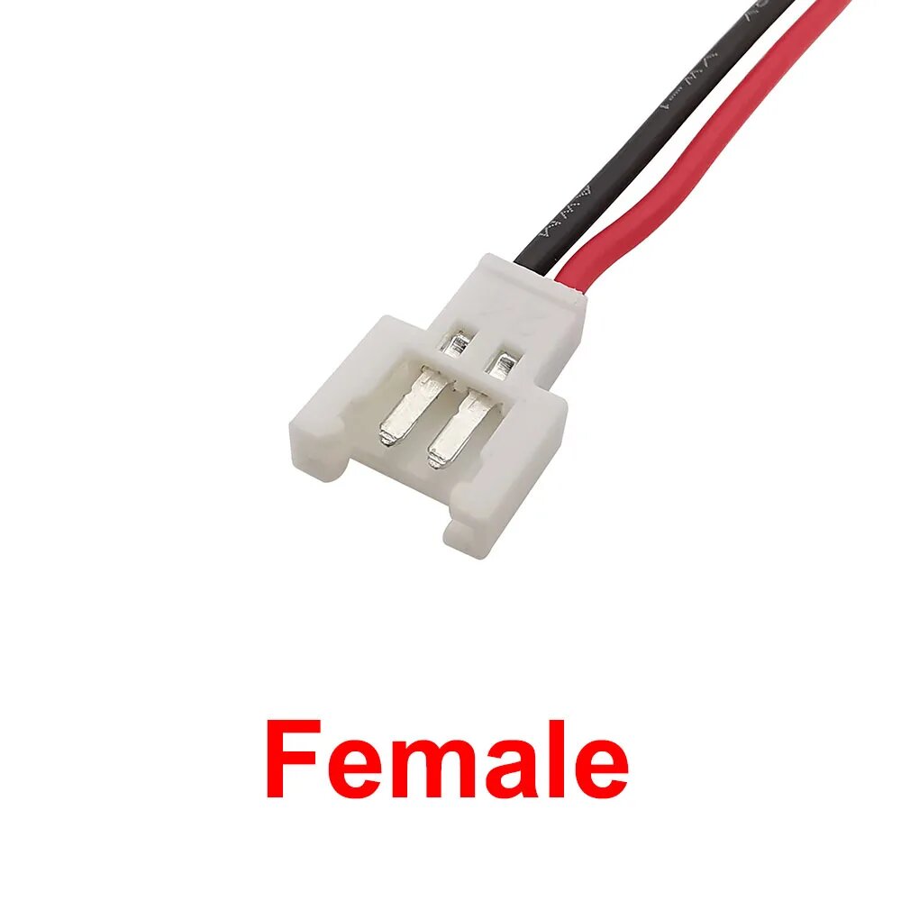 10шт. 2-контактный штекер MX 2.0 Female
