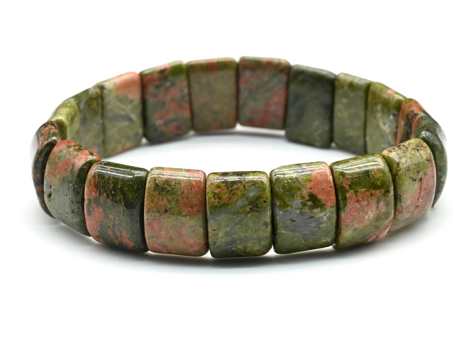 Браслет, яшма, ракушка