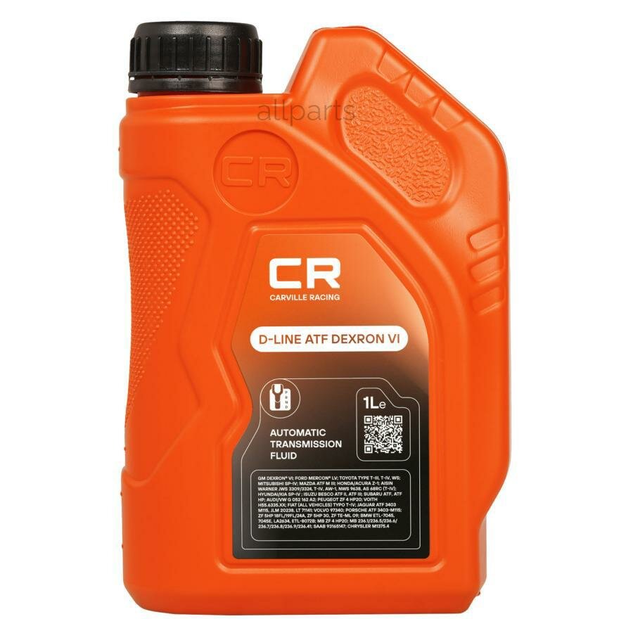 CARVILLE RACING L1G00120 Масло трансмиссионное для АКПП D-LINE ATF DEXRON VI 1L (L1G00120)