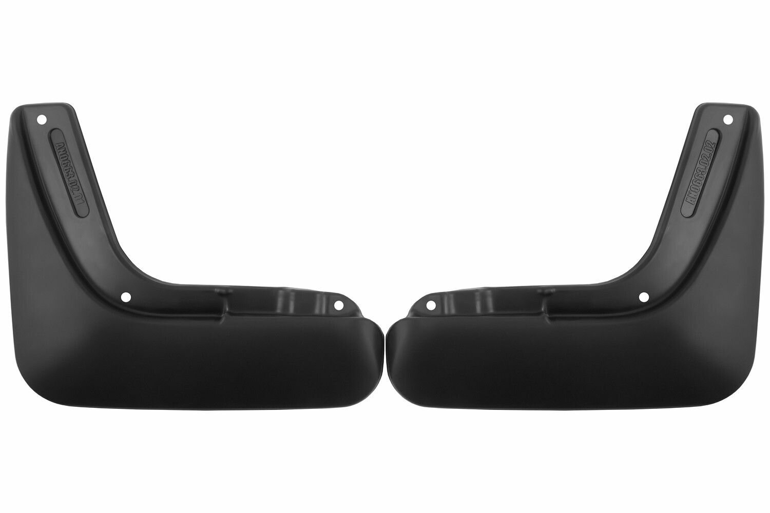 Брызговики задние для CHANGAN CS95 FL 2023 - 2 шт.(optimum) в пакете FROSCH. NLF. AN0663. E13