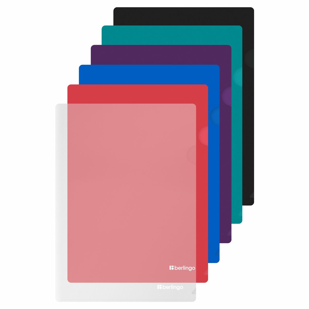 Папка-уголок Berlingo Soft Touch (А4, 200мкм, софт-тач) (LFp_A4989), 6шт.