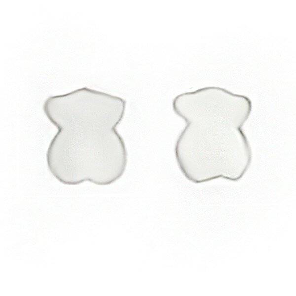 Серьги пусеты, серебро, 925 проба, родирование