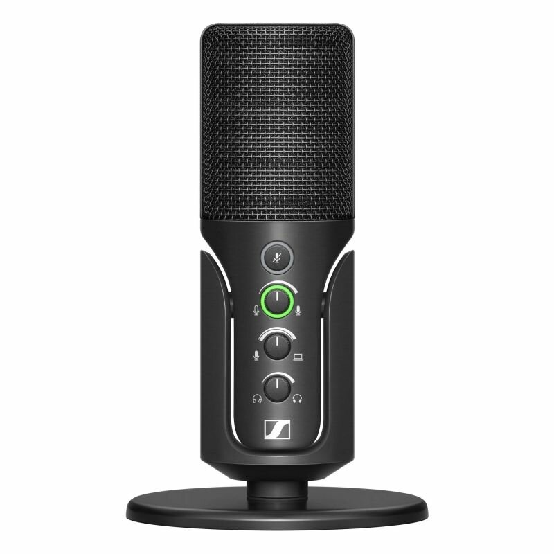 Студийный микрофон Sennheiser "Profile", конденсаторный, USB Type-C, черный