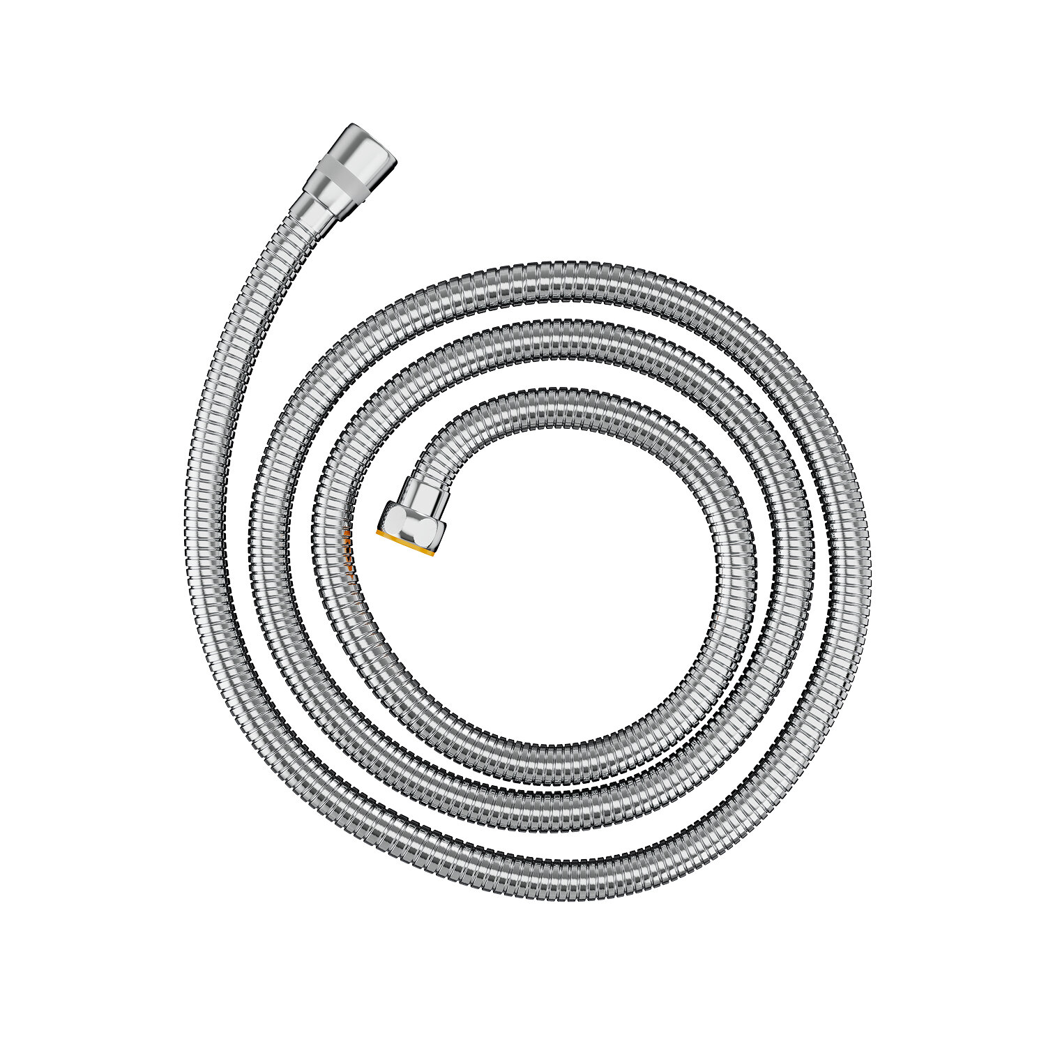 Шланг для душа усиленный Tokito TOK-WAH-SS175CH с защитой от перекручивания 1.75 м хром