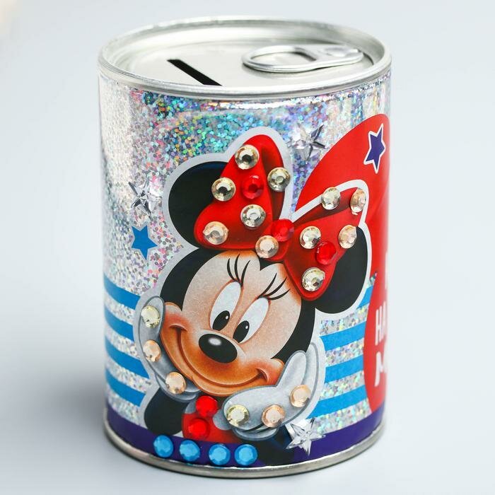 Копилка для декорирования стразами Disney "Коплю на заветную мечту", Микки Маус и его друзья (4288640)