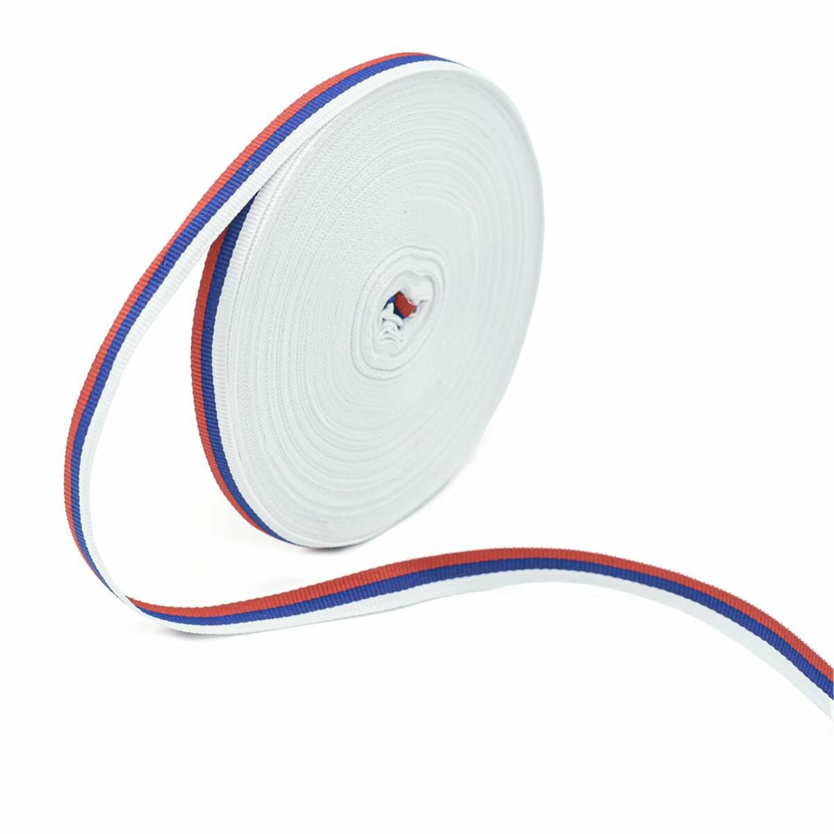 Лента айрис Триколор, 10 мм, 25 м, 0111-0949S