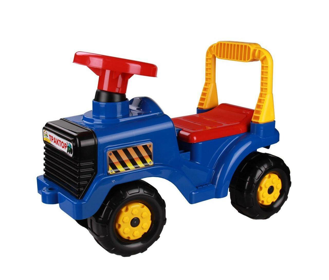 Каталка Альтернатива Трактор синий (М4942)