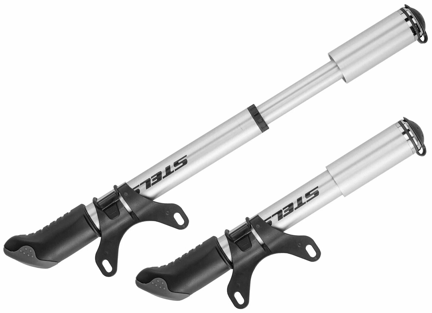 Насос велосипедный AL M22-02, с выдвижным шлангом, 5 атмосфер