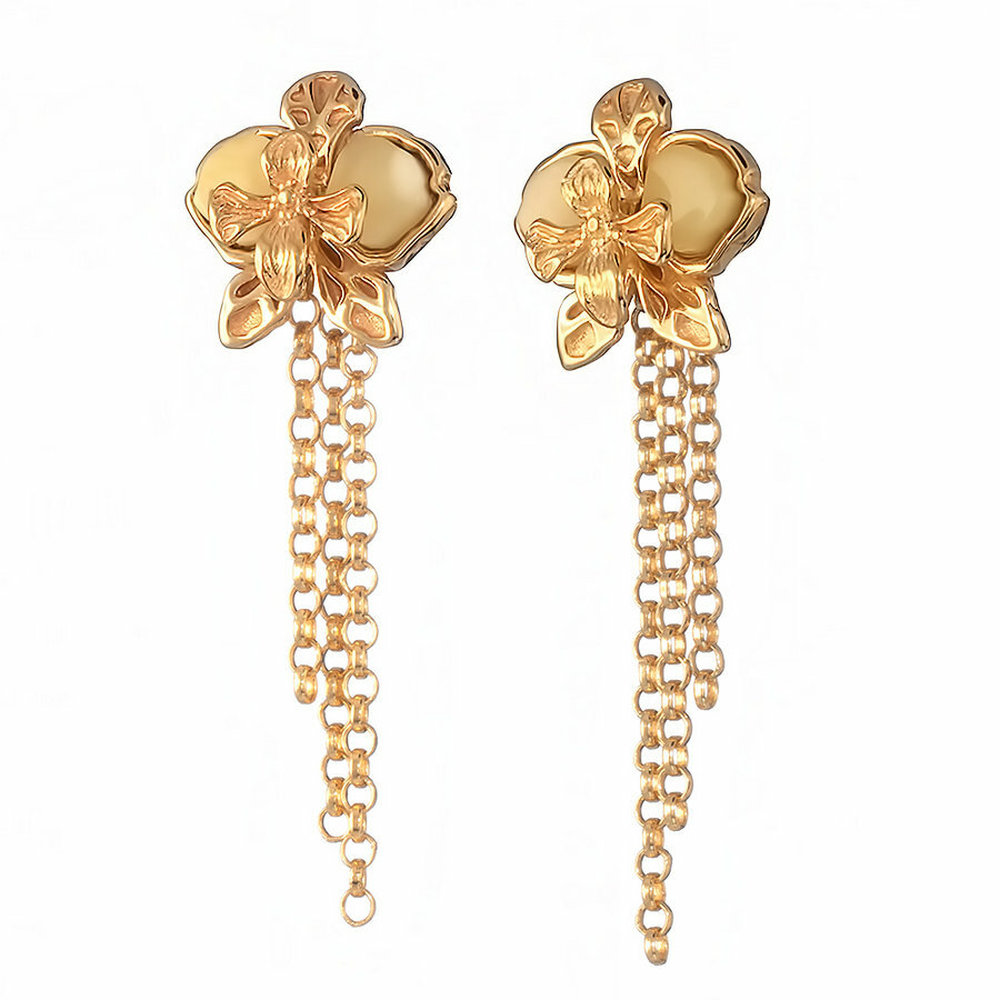 Серьги, серебро, 925 проба