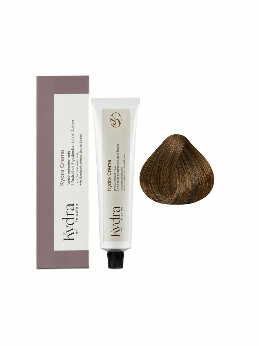 7/7 Краска для волос KYDRA CREME CHESTNUT BLONDE, 60 мл