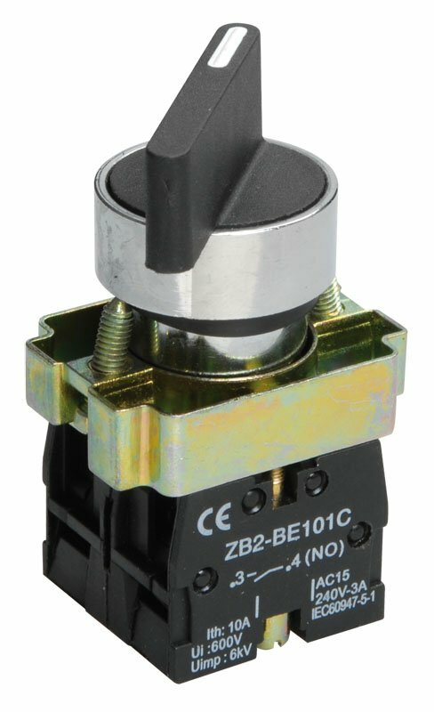 IEK LAY5 Переключатель LAY5-BJ33 3 положения I-0-II длин ручка, BSW70-BJ-3-K02