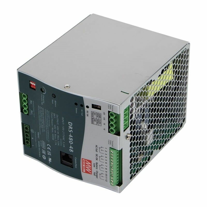 Источник питания для систем безопасности Mean DRS-480-48