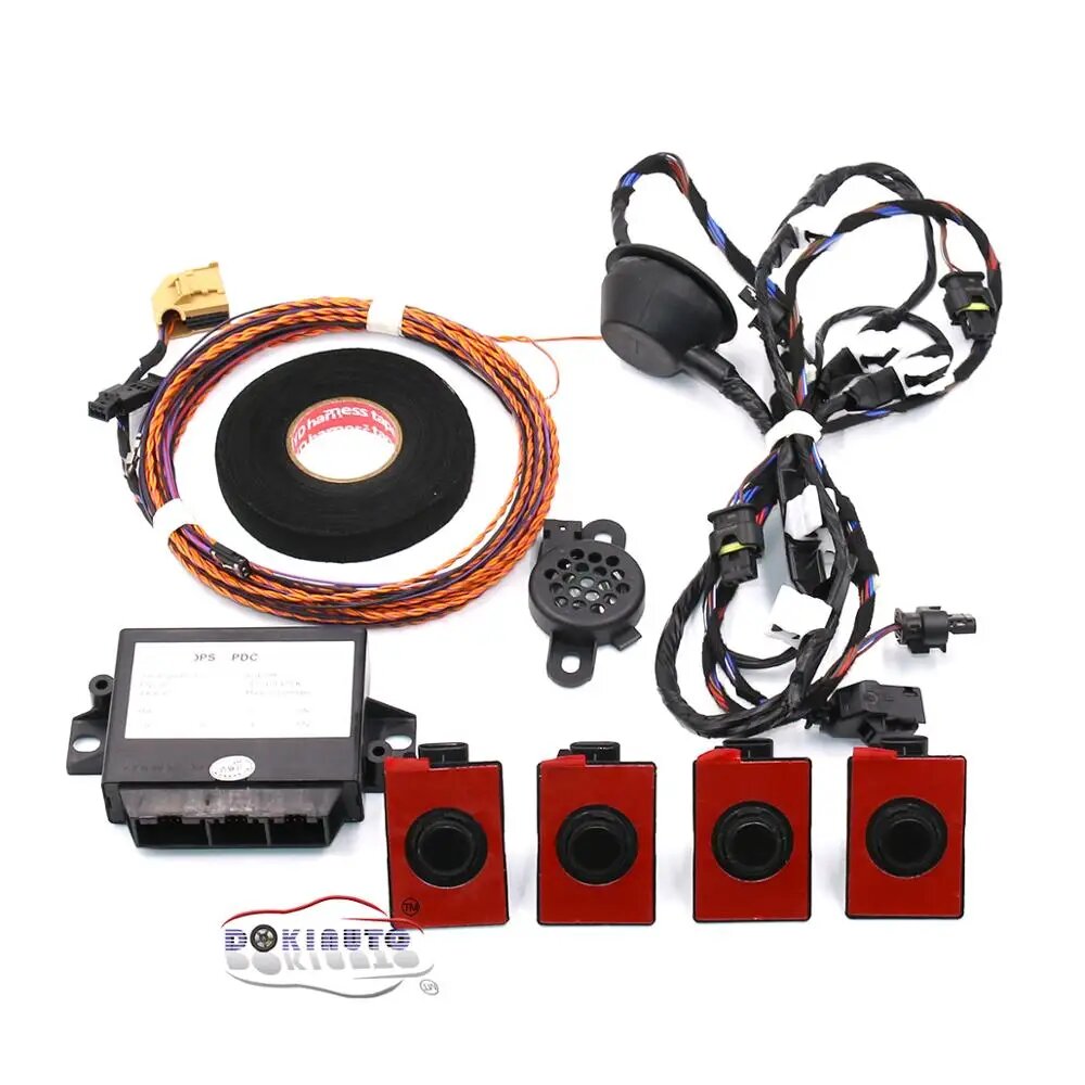 Для VW Polo 6R PQ25 задний OPS 4K комплект датчиков парковки парковки оригинальное оборудование соответствует 6R0 919 475 7E0 919 475K