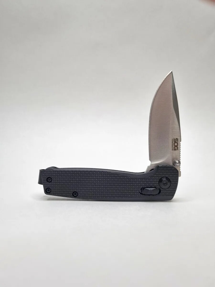 Складной нож туристический, сталь D2