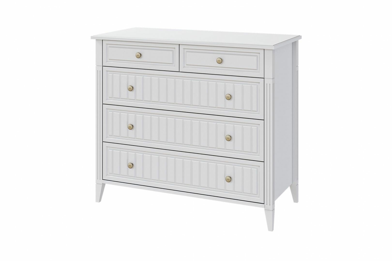 Мэгги (Белый) - Комод 5 ящиков