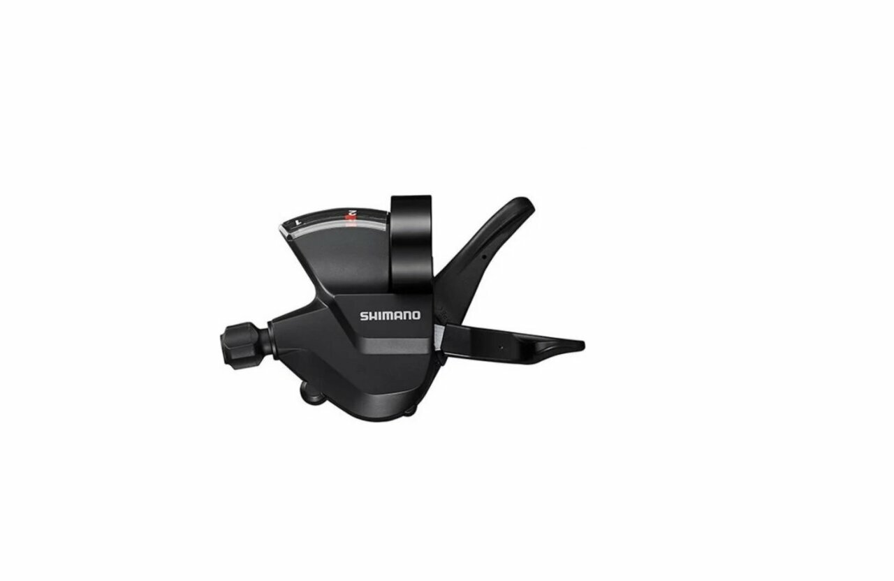 Шифтер Shimano Altus SL-M315-2L, 2 скорости, 1800 мм, с индикатором, без упаковки. Черный