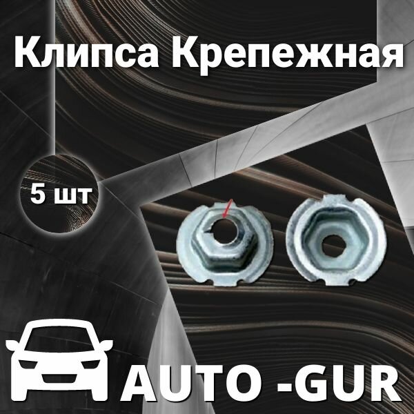 AUTOGUR клипса крепежная Vag WHT005560 AGA1310 набор 5 шт