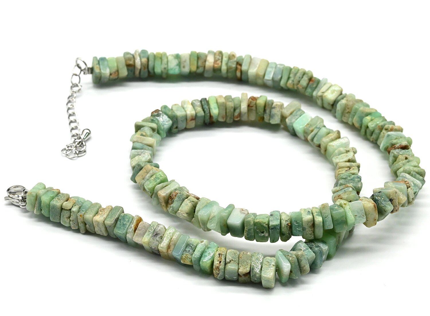 Бусы, амазонит