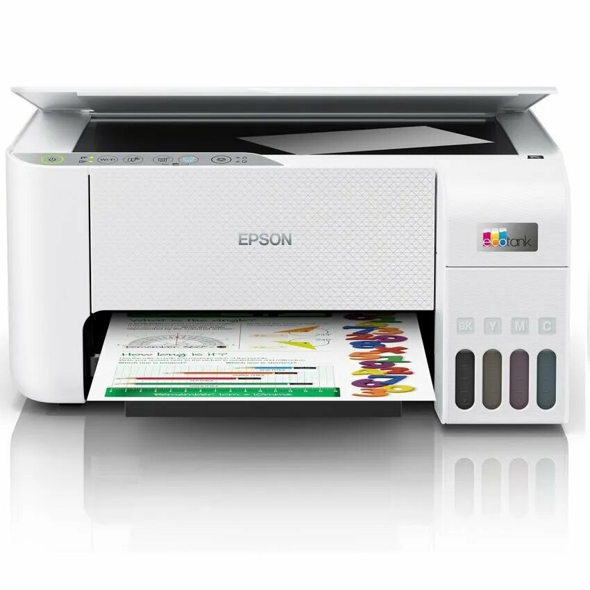 Epson Принтер струйный L3256, белый
