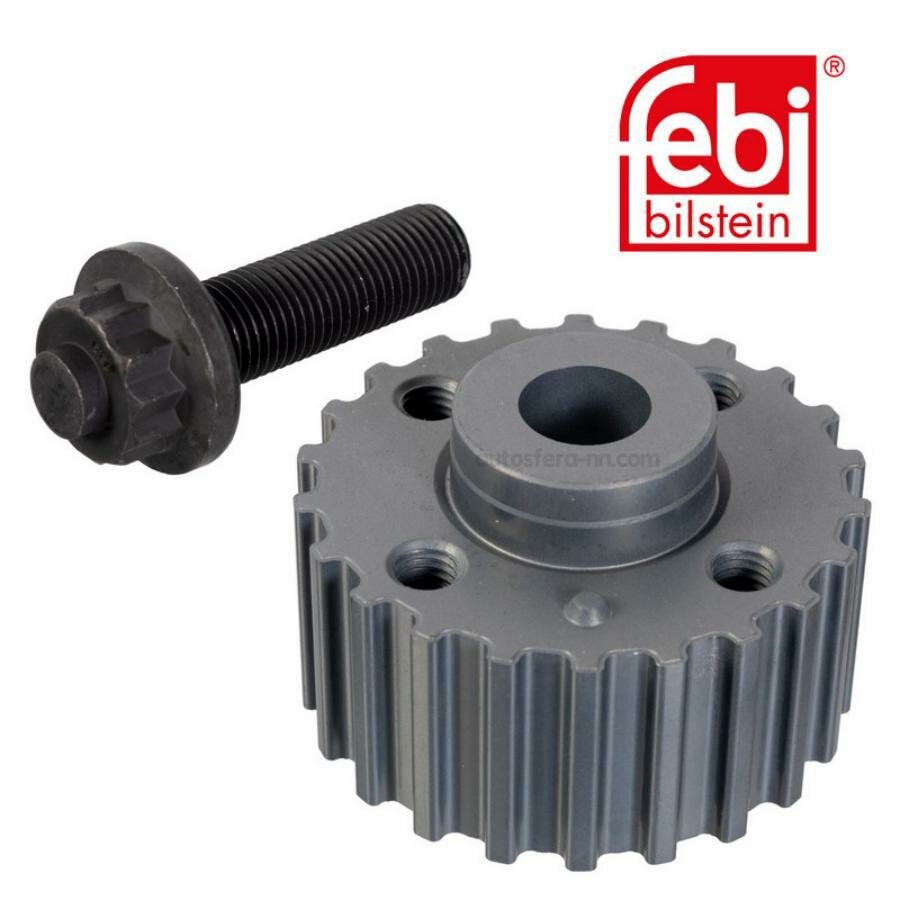 FEBI 24674 Шестерня коленвала под ремень VW GOLF II, T2, VW GOLF III, T4, PASSAT B3, B4