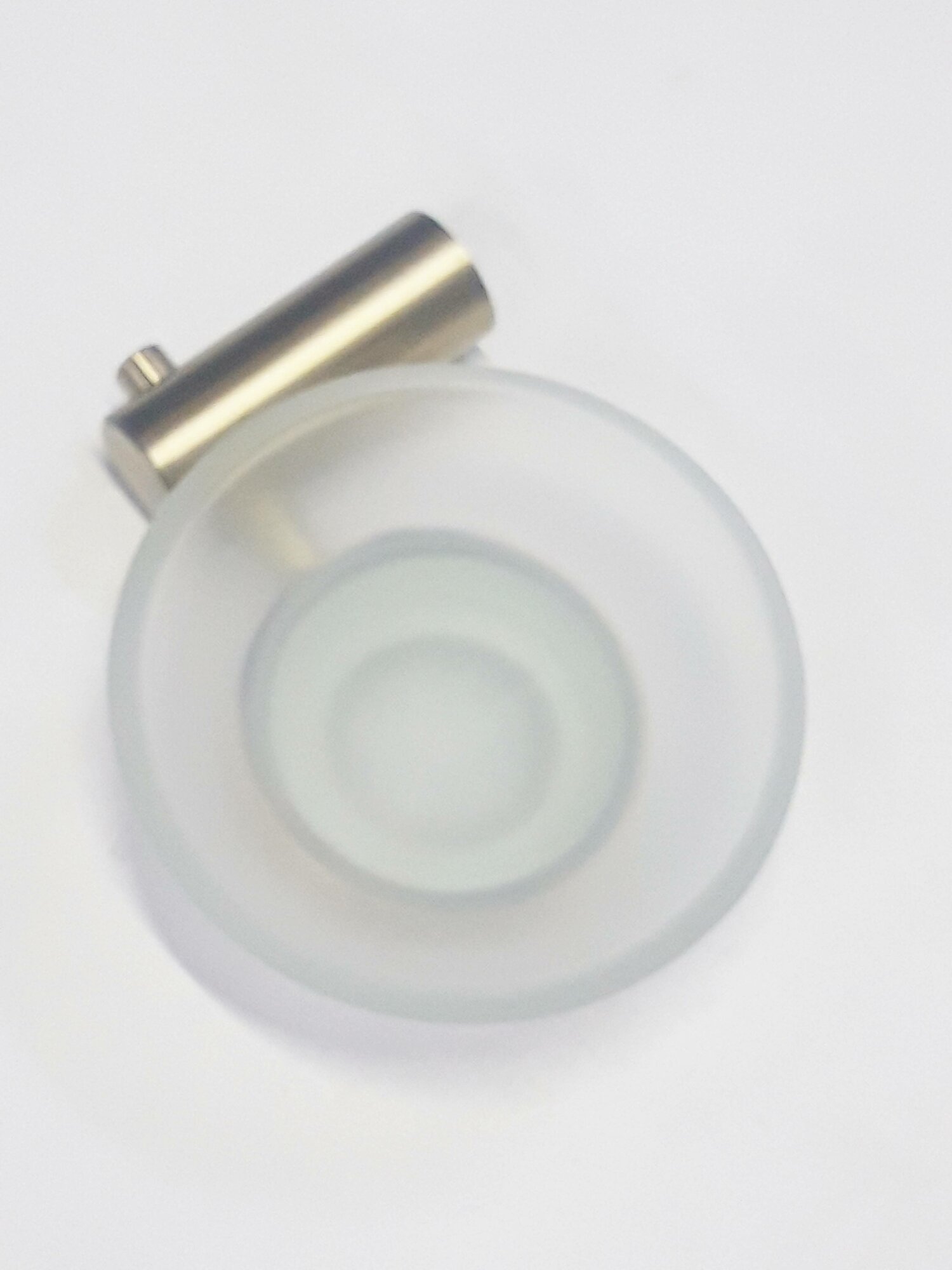 Мыльница для ванной Haiba HB8402-4 навесная, стеклянная, цвет бронза