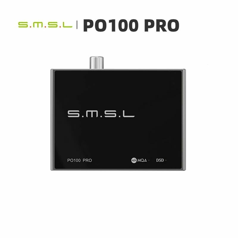 SMSL PO100 PRO декодер аудио USB ЦАП MQA декодирования XOMS XU316 DSD64 оптический коаксиальный DSD512 I2S выход 32 бит 768Khz для PS5 коммутатор