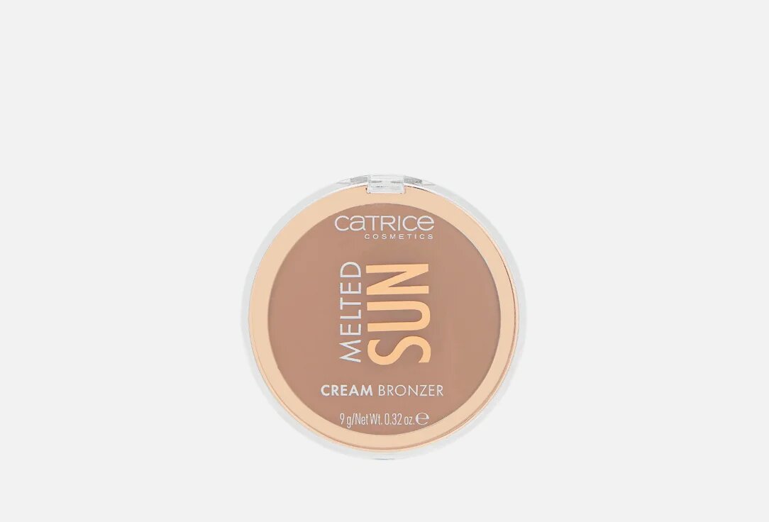 Бронзер кремовый Catrice Melted Sun Cream Bronzer, тон 020, придает коже загорелый вид