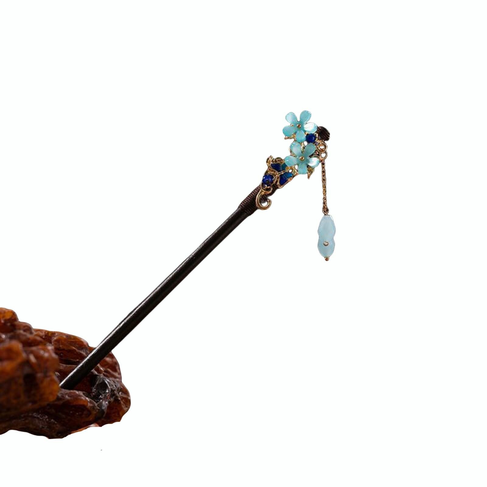 Китайская ретро заколка для волос из красного дерева Hanfu cheongsam аксессуары