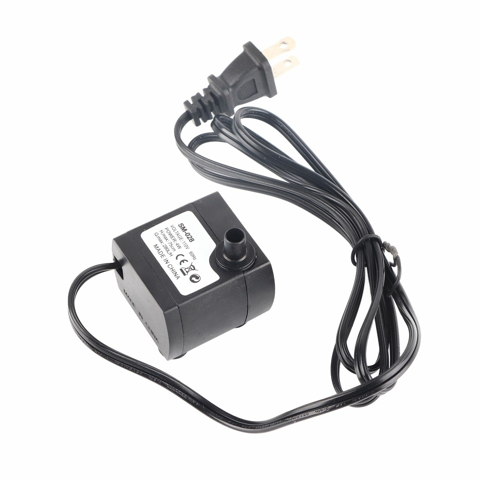 Мини-погружной водяной насос 4WUS 110 В для аквариума, аквариума, пруда, фонтана, гидропоники, системы циркуляции, энергоэффективный, тихий