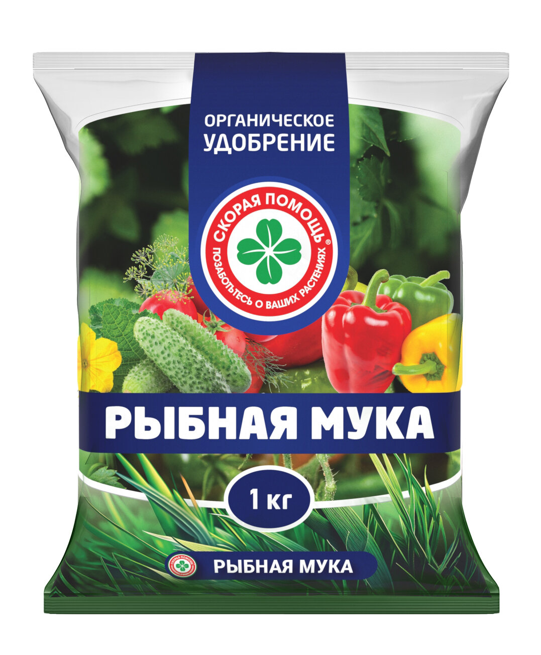 Мука рыбная 1кг Скорая помощь органическое удобрение псзтк