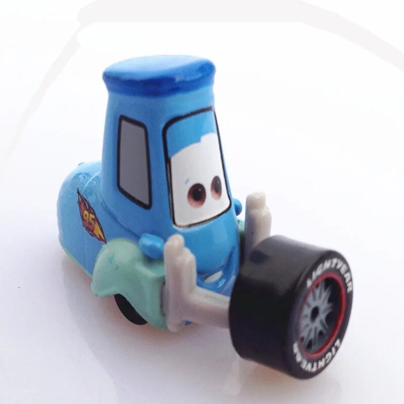 Металлические машинки TOMICA Pixar Cars LUIGI & GUIDO 1:64 Голубой, 5