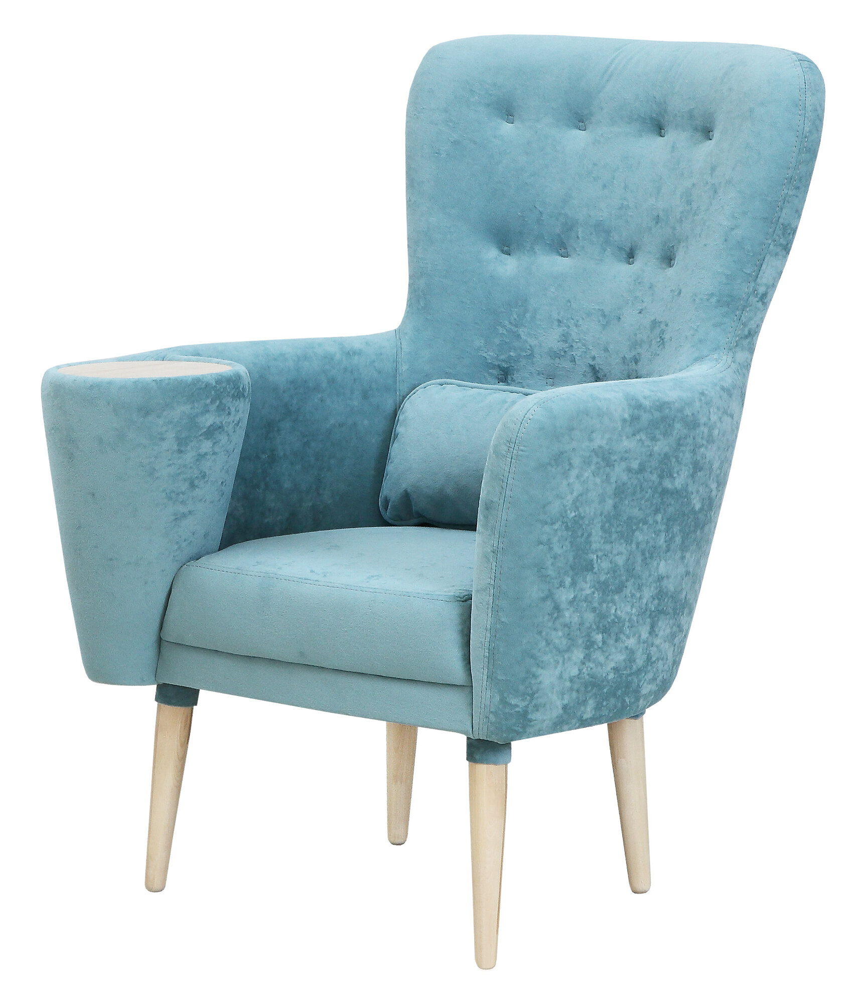 Кресло интерьерное Гуччи со столиком , 850х990х1180мм.