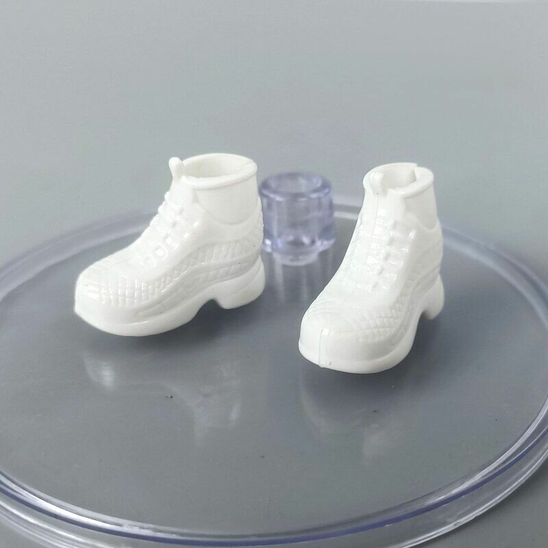 5 пар/лот белых спортивных мокасин Кукла Барби