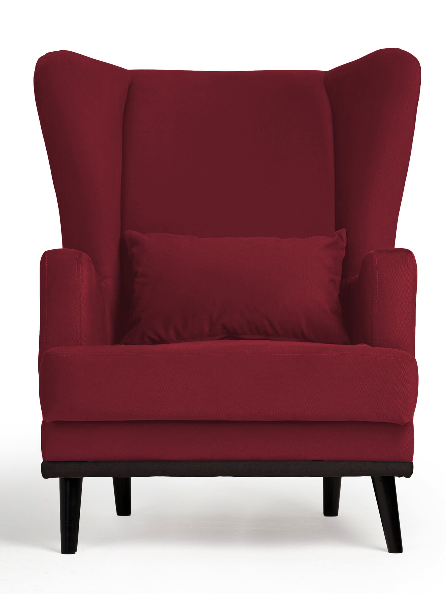 Кресло Оскар мягкое для отдыха дома, на ножках, велюр Max Razz, 75х85х90 (ШхГлхВ)