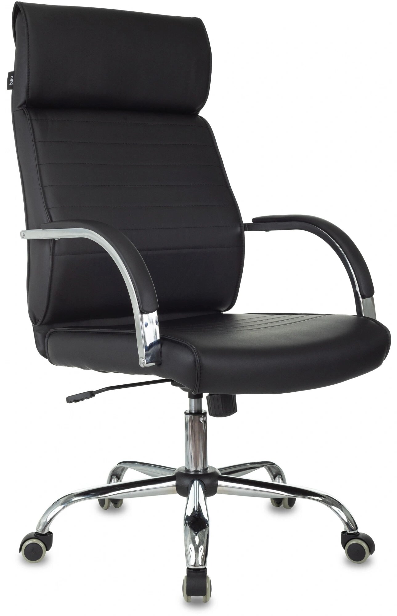 Кресло руководителя Бюрократ T-8010SL, обивка: эко. кожа, цвет: черный (T-8010SL/BLACK)