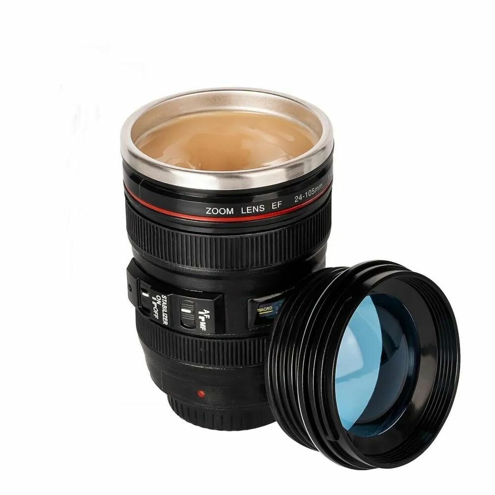 Термокружка для напитков, чая, кофе, Конструкция объектива зеркальной камеры