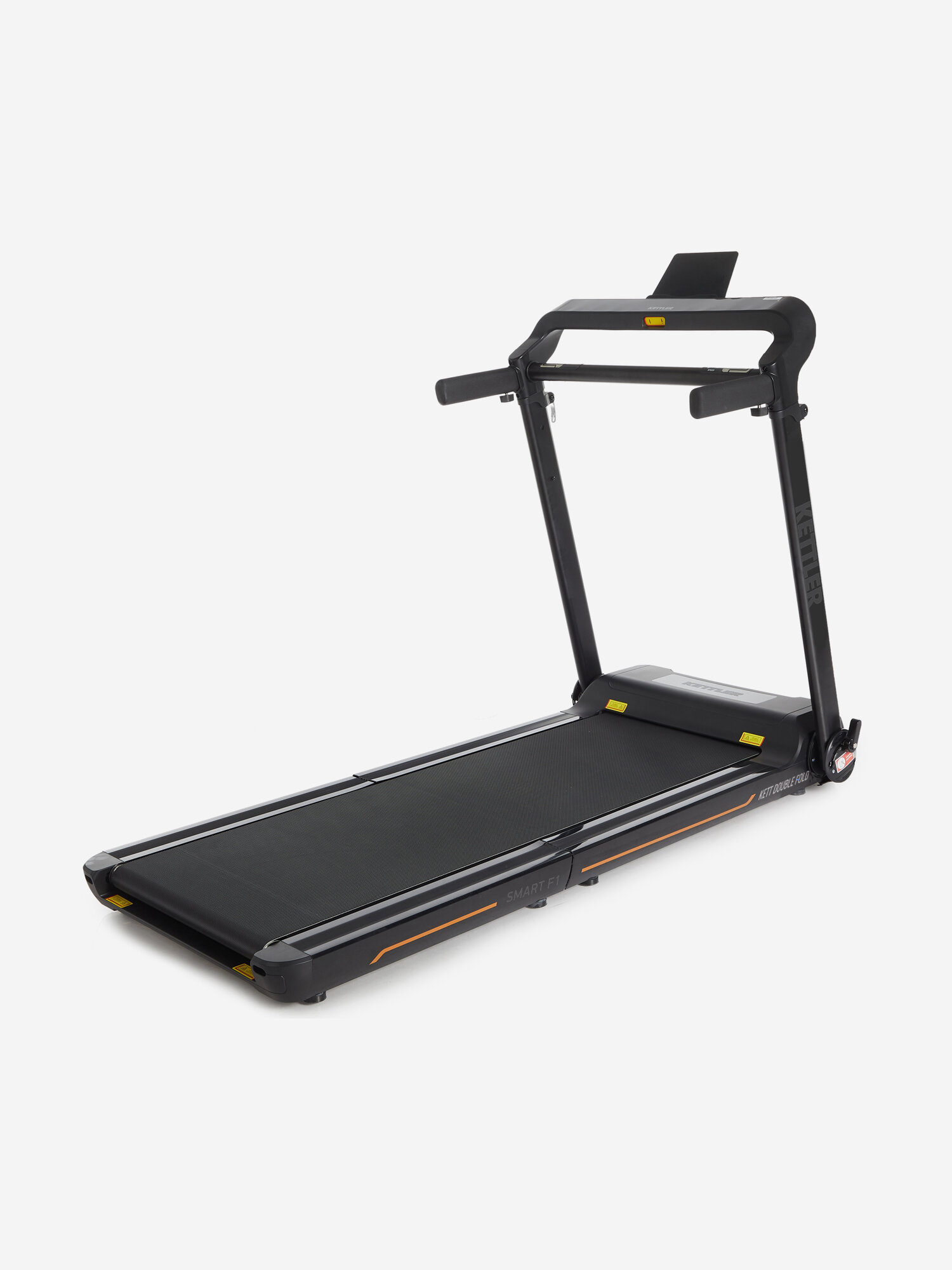 Беговая дорожка KETTLER Fold Track F1, ультракомпактная, складная, до 100 кг, черная