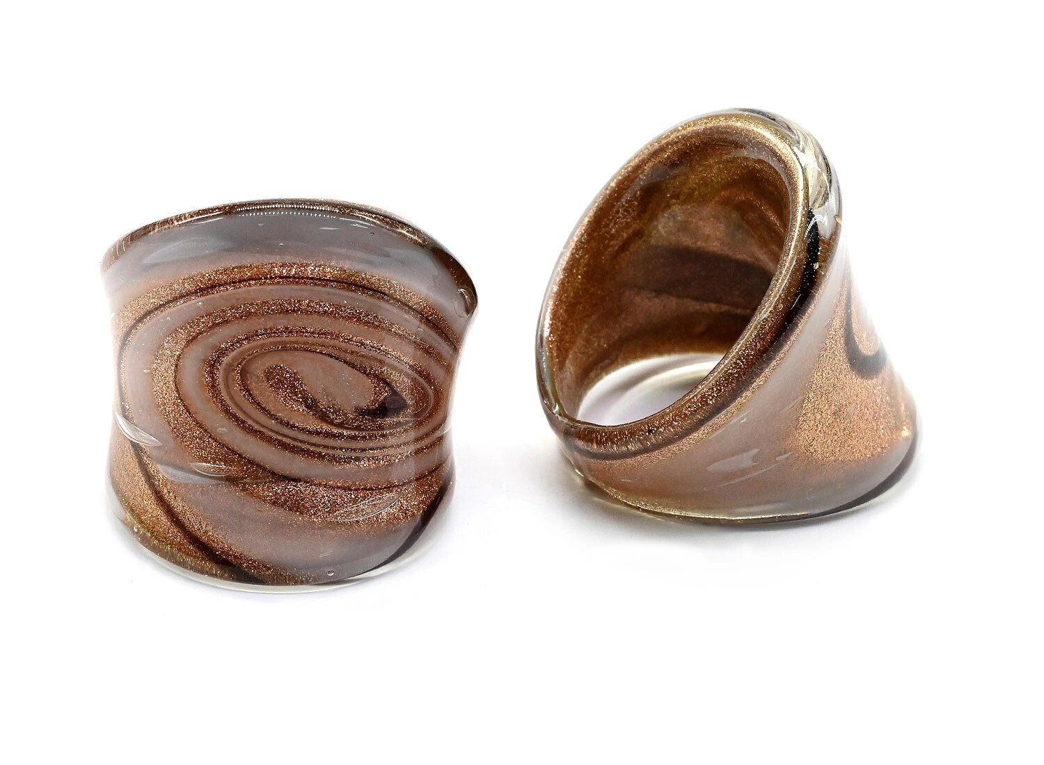 Кольцо, муранское стекло