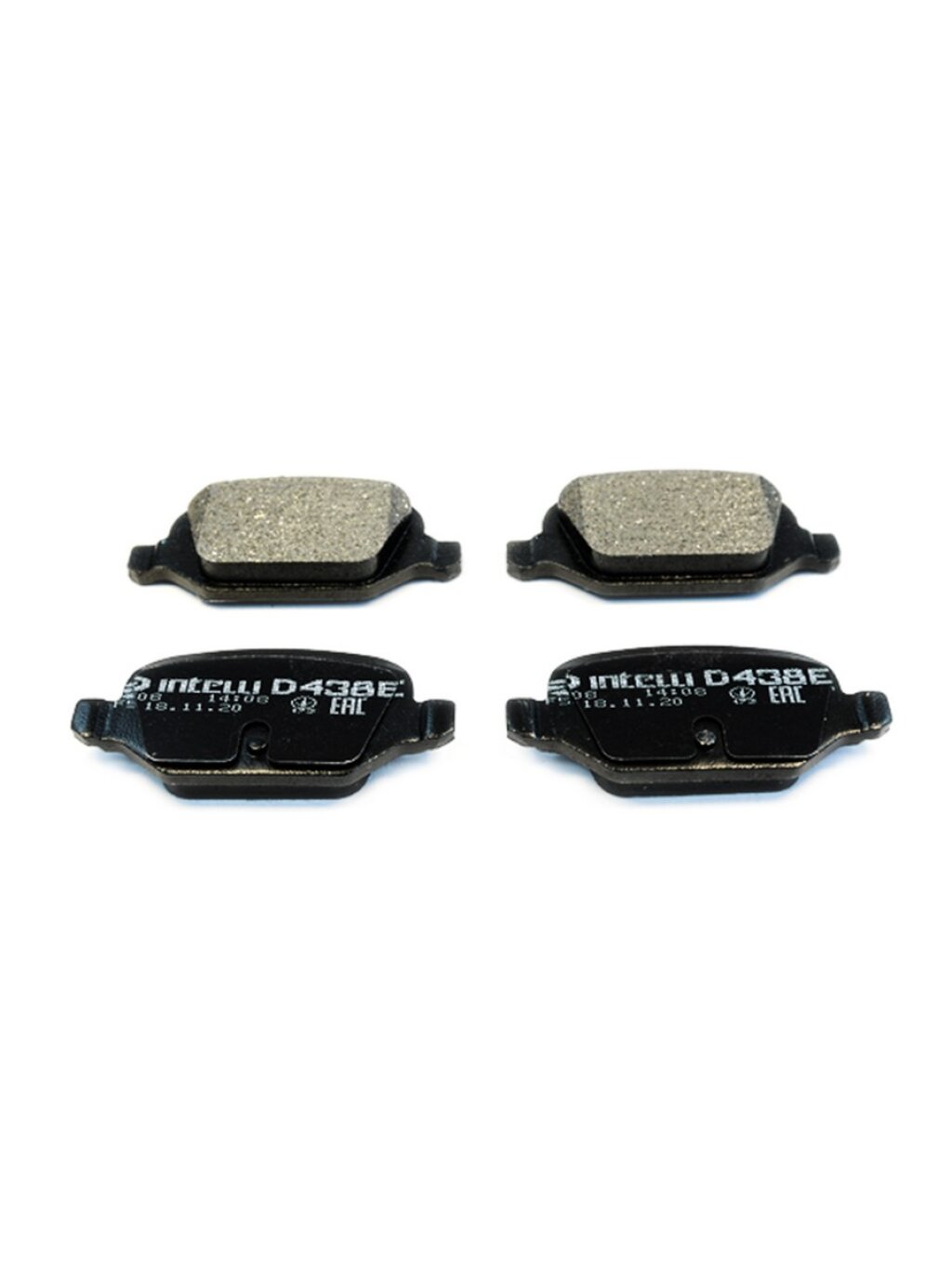 Колодки тормозные дисковые задние для а/м ВАЗ 1118/2190 Sport, LADA Vesta DAFMI