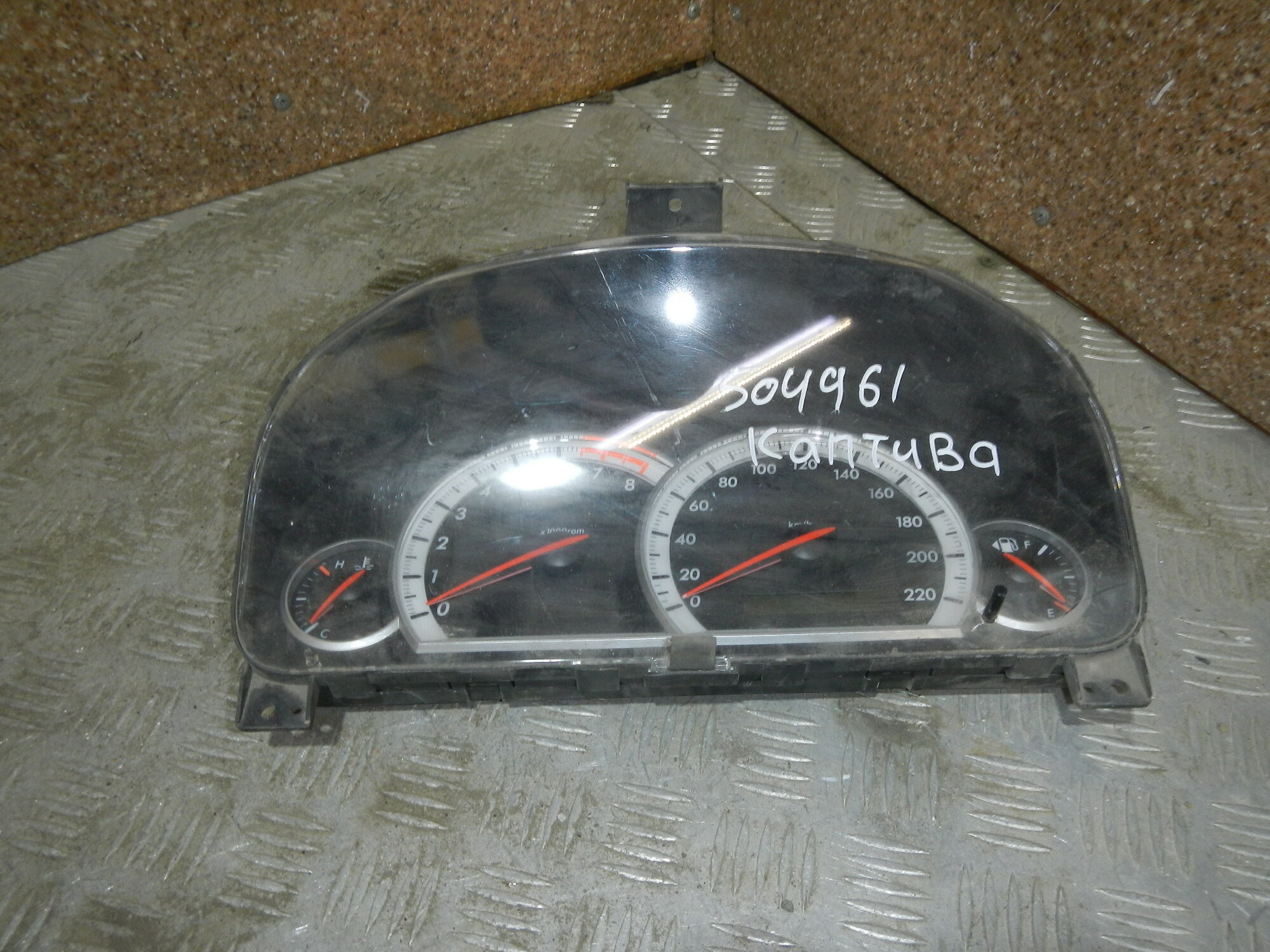 Б/У Панель приборов, Chevrolet (Шевроле)-CAPTIVA (06-11) CHEVROLET CAPTIVA (06-11) царапины. 504961 GENERAL MOTORS арт. ...