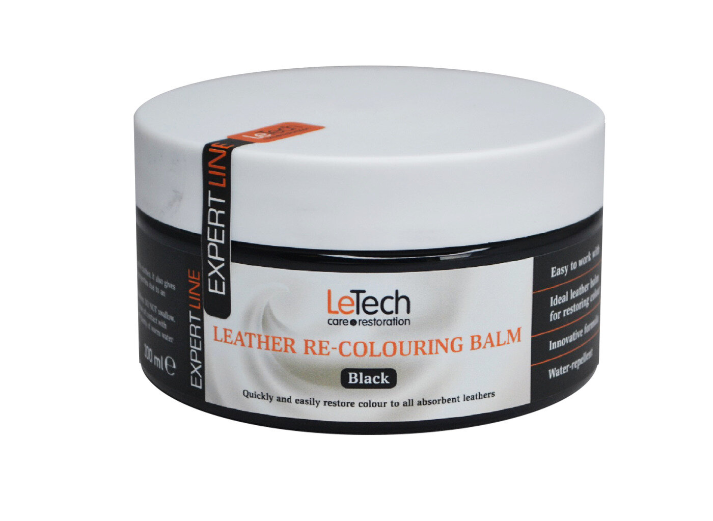 Бальзам для восстановления цвета кожи черный (Leather Re-Colouring Balm) Black