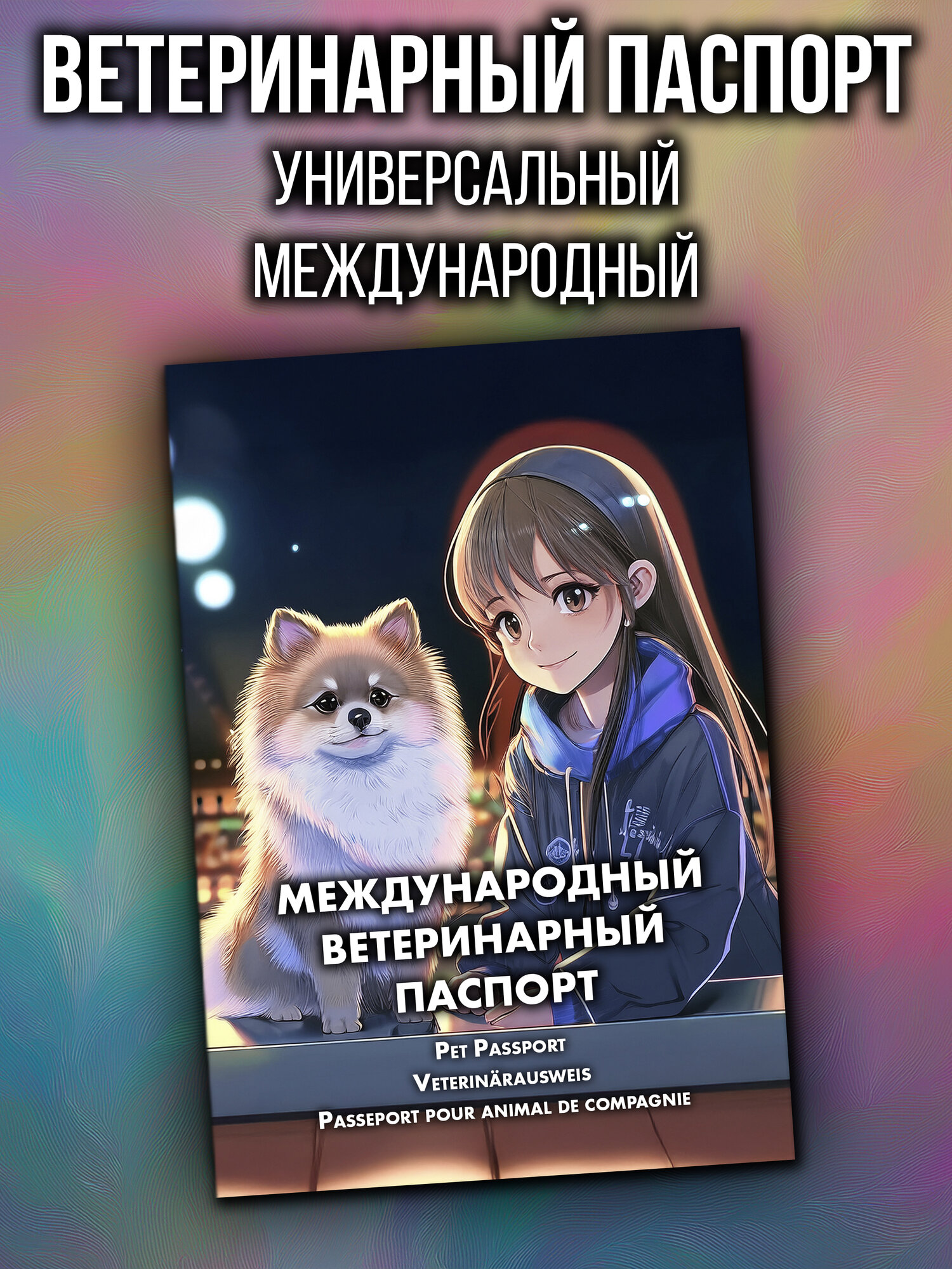 Ветеринарный паспорт для кошек, собак и любых других домашних животных, международный