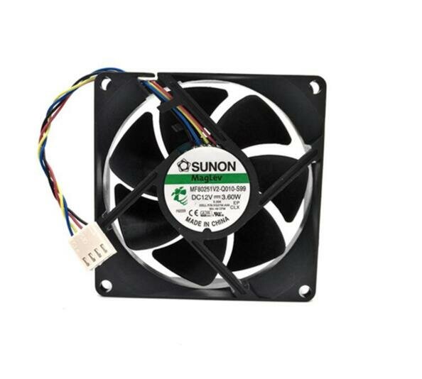 SUNON MF80251V2-Q010-S99 8025 12V 3.60W four-wire PWM chassis Вентилятор