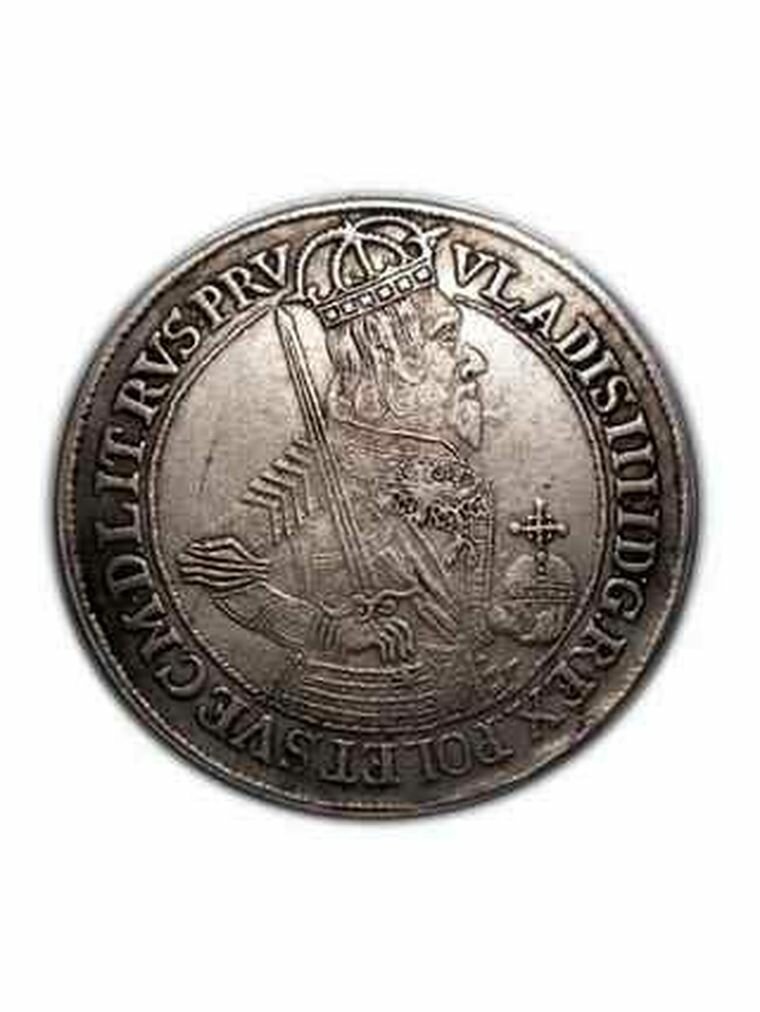 Талер 1633 года VLADIS.4 Владислав 4 сувенирная копия монеты, нумизматика, деньги для коллекции