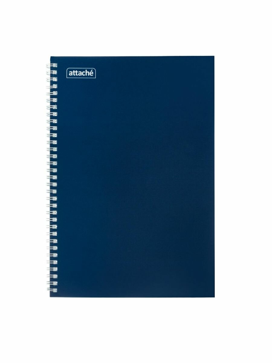 Attache Бизнес-тетрадь А4, синяя, 80 л