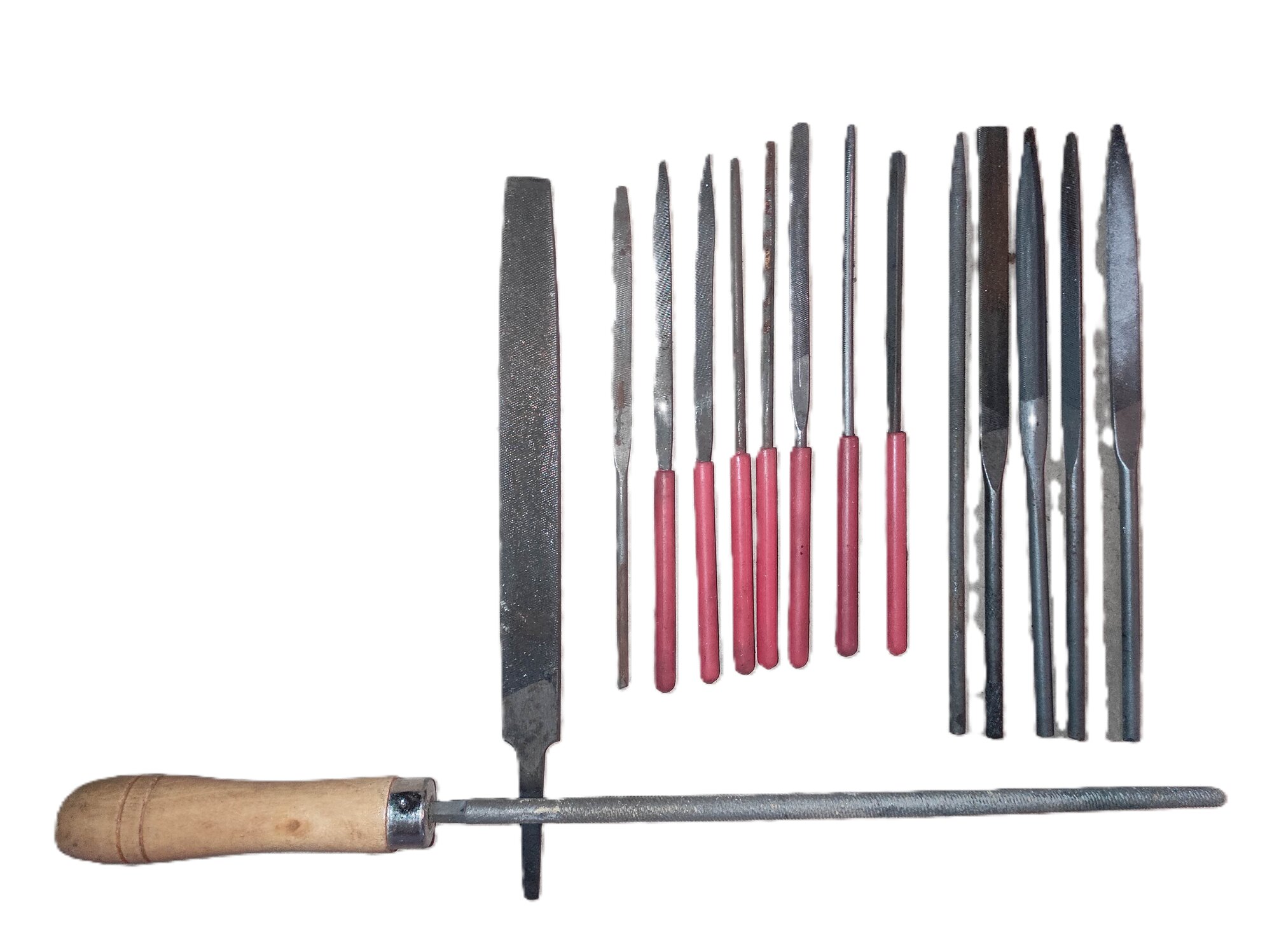 Набор 12 надфилей и 2 напильника