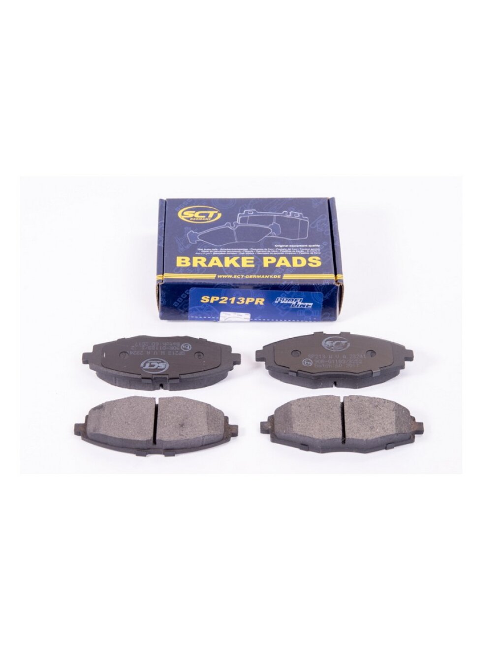 Колодки дисковые SCT Germany SP213PR
