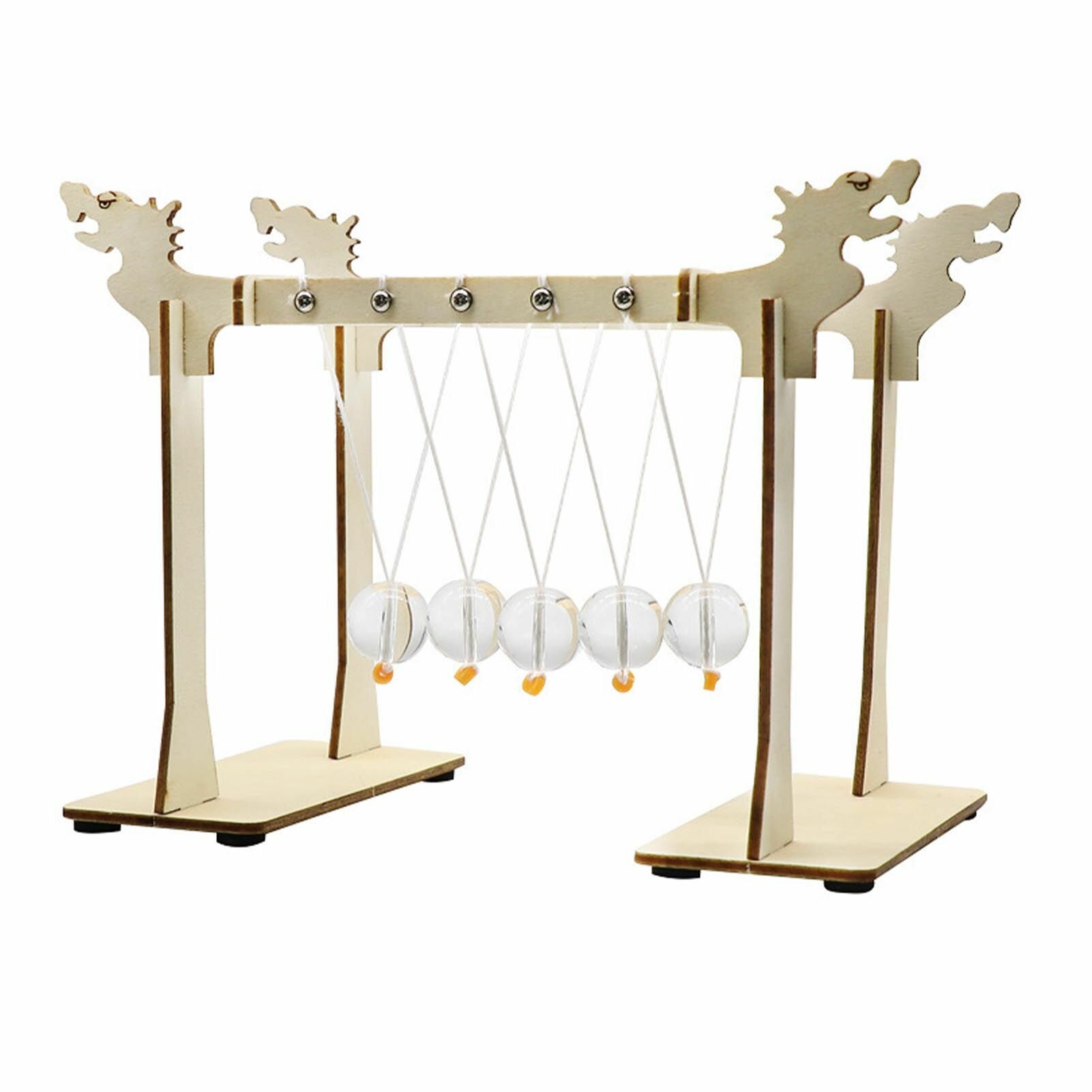 Игрушка-балансир с маятниковым шаром (дерево)