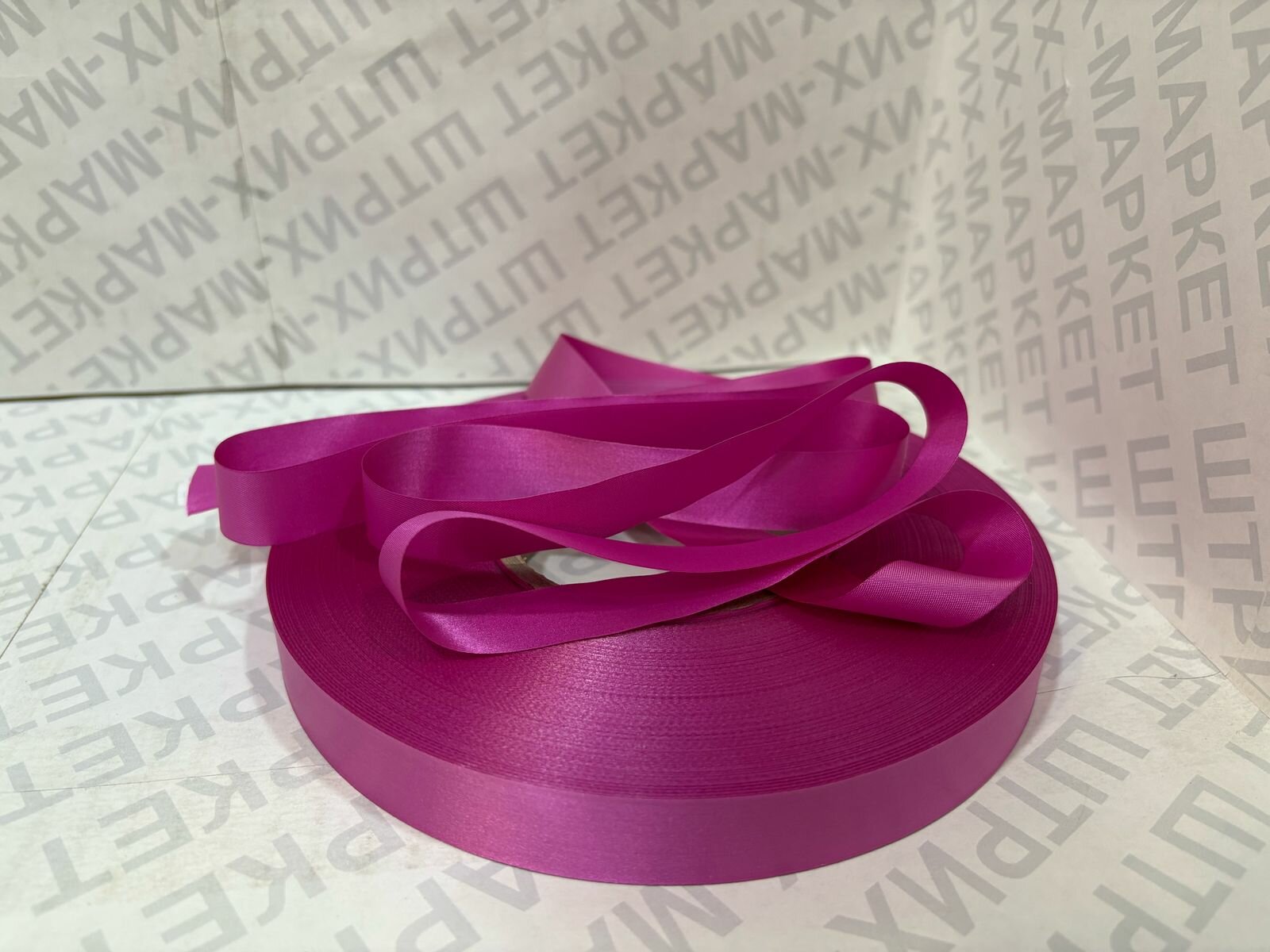 Лента сатиновая орхидейная 25х200 (для TT-печати) 1 рулон в комплекте