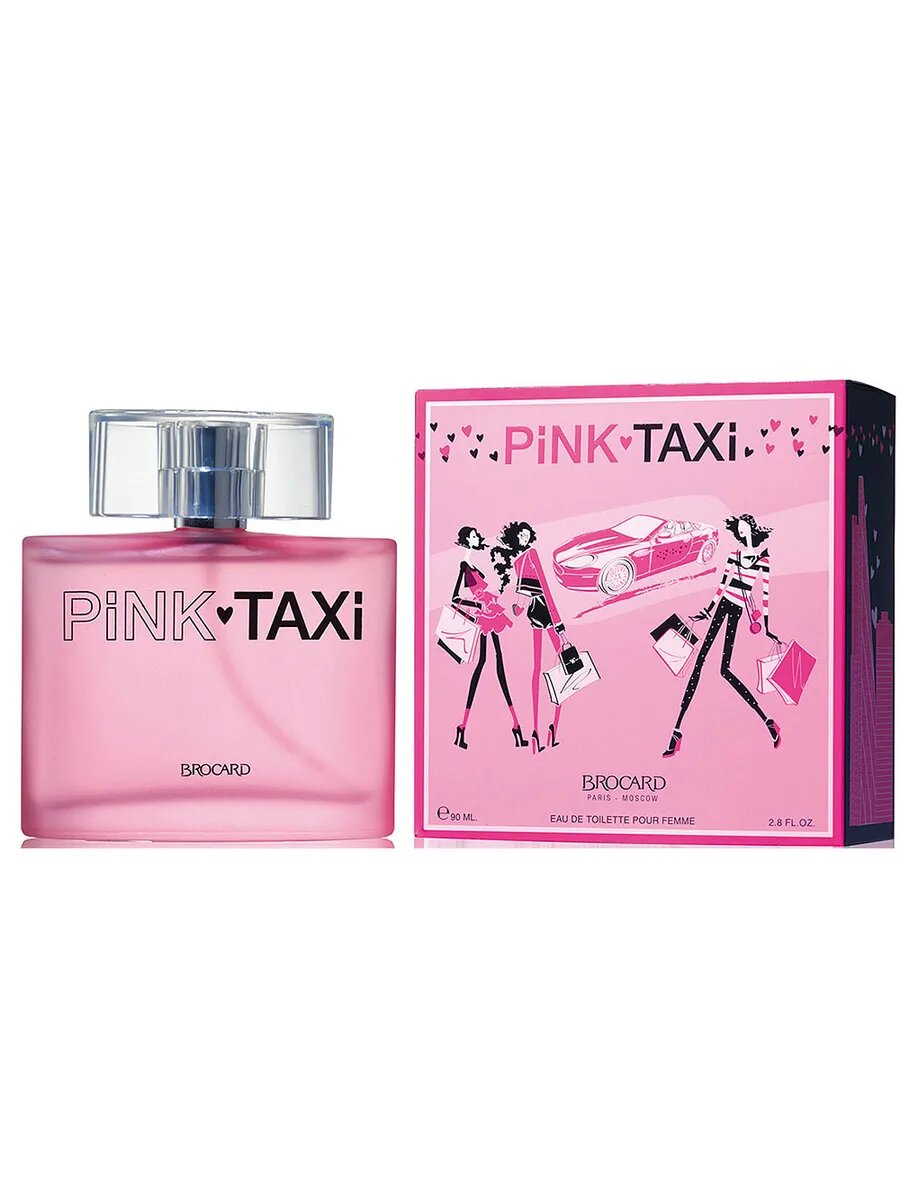 Brocard Туалетная вода Pink Taxi женская, 90 мл